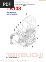 Takeuchi Crawler Loader Tl10 Parts Manual | PDF