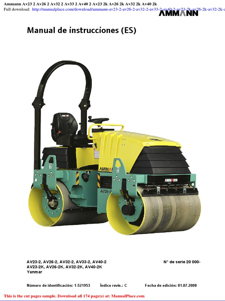 Ammann Av23 2 Av26 2 Av32 2 Av33 2 Av40 2 Av23 2k Av26 2k Av32 2k Av40 ...