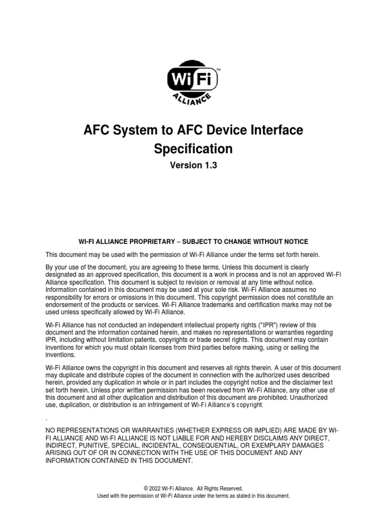 AFC System To AFC Device Interface Specification v1.3 | PDF | Hypertext ... AFC System To AFC Device Interface Specification v1.3 | PDF | Hypertext ...