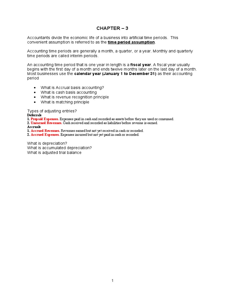 Class Exercise CH 3 | PDF