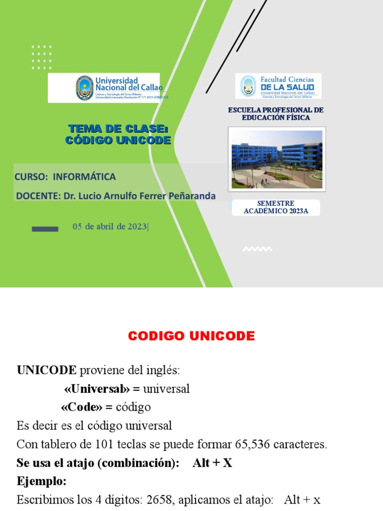 02 Cód UNICODE | PDF