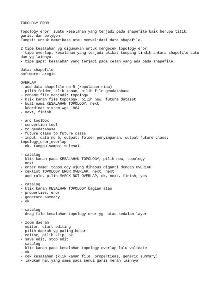 Script Topology Eror | PDF | Komputer