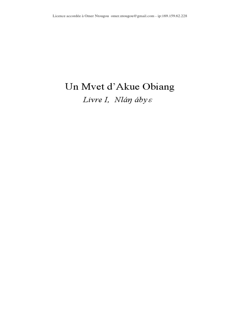 Abia de Akue Obiang | PDF