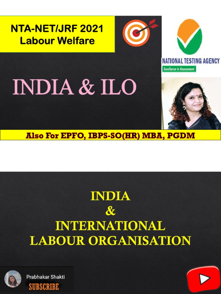 ILO and India.. | PDF | International Labour Organization | Labour Law