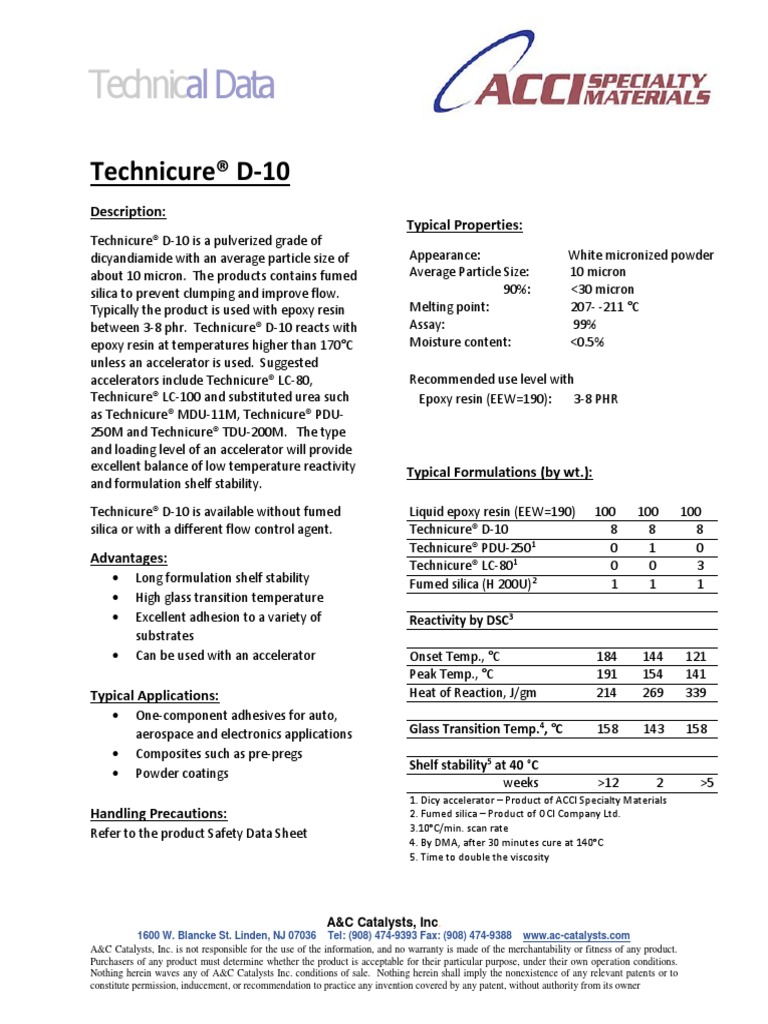 Techn I Cured 10 | PDF | Epoxy | Silicon Dioxide