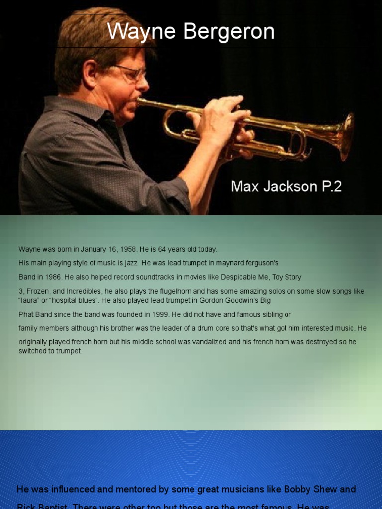 Wayne Bergeron | PDF