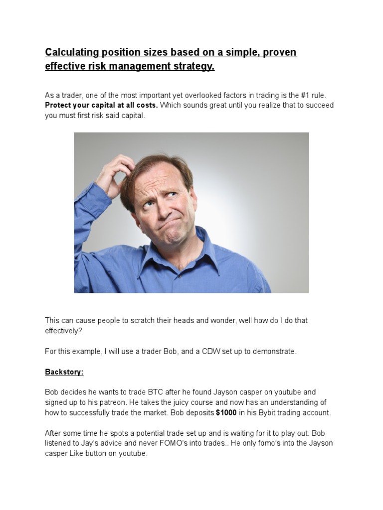 Risk Management and Position Sizing | PDF | Leverage (Finance) | Economies