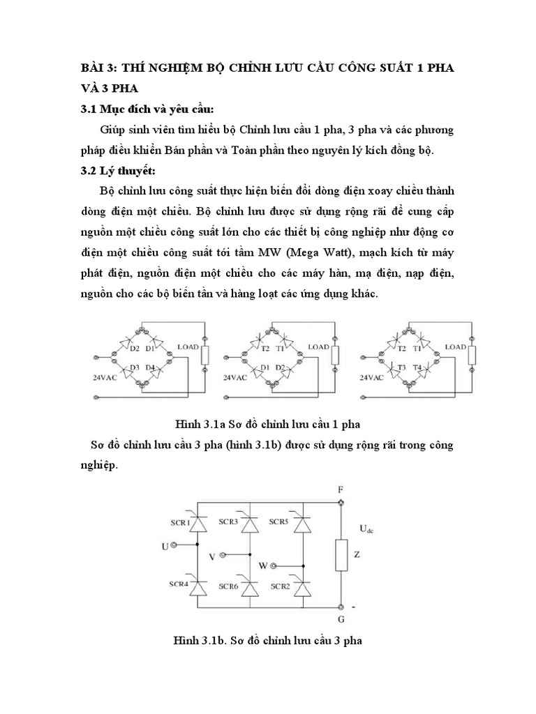 Bài 3 TH C Hành ĐTCS v1 | PDF