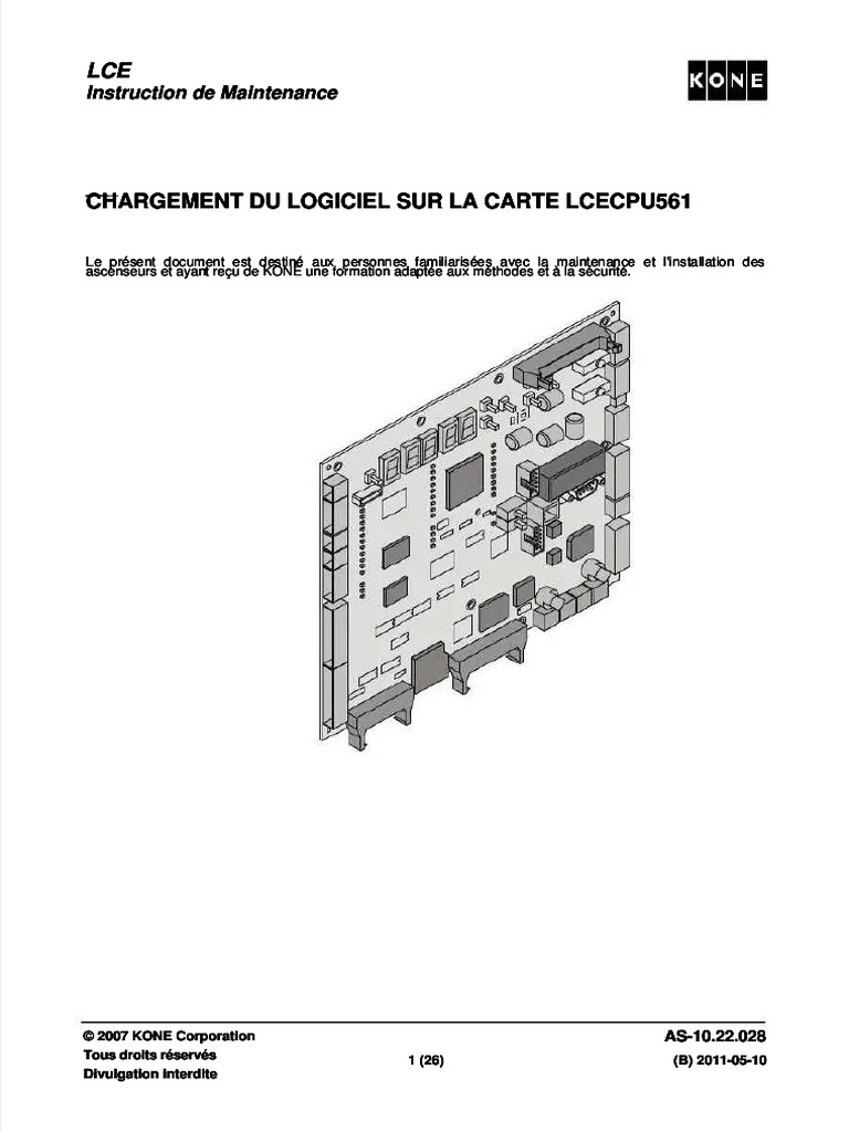 PDF Kone Lce Cpu561 As 09-05-001 Rope Lubricationpdf DL | PDF