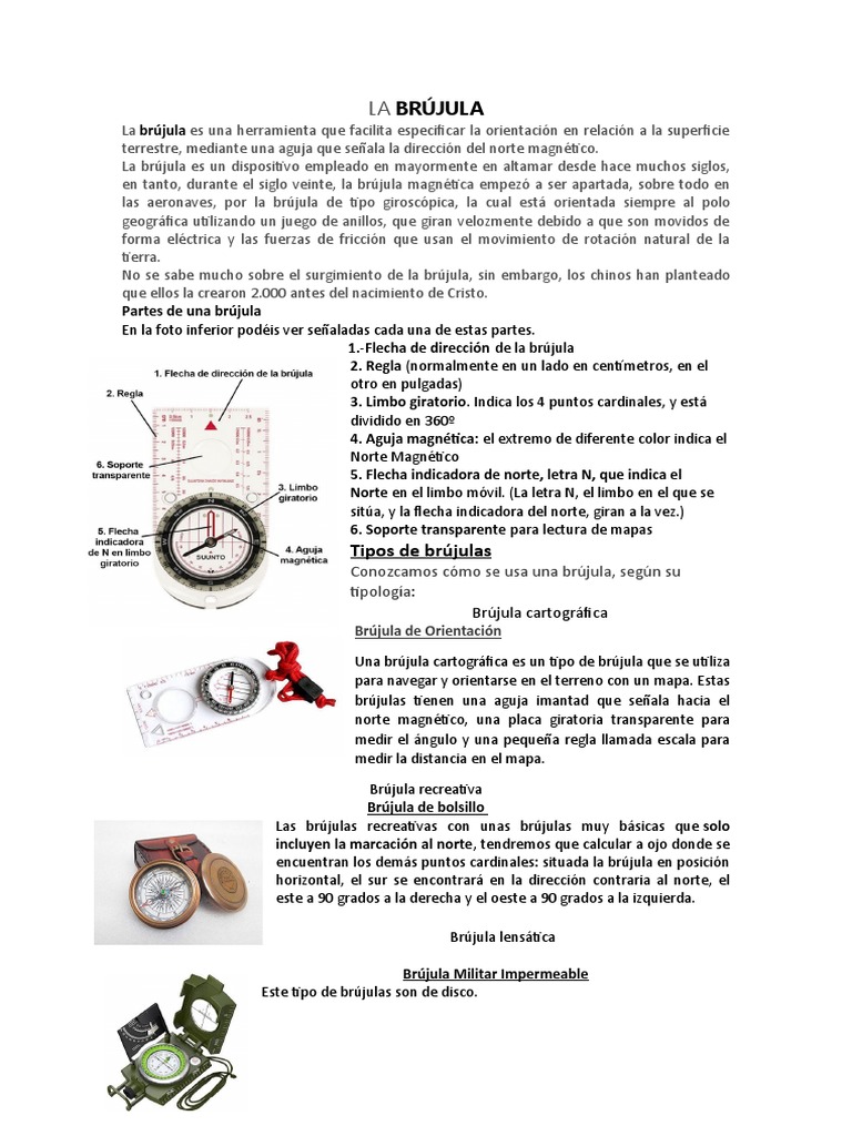 LA Brújula | PDF | Brújula | Azimut