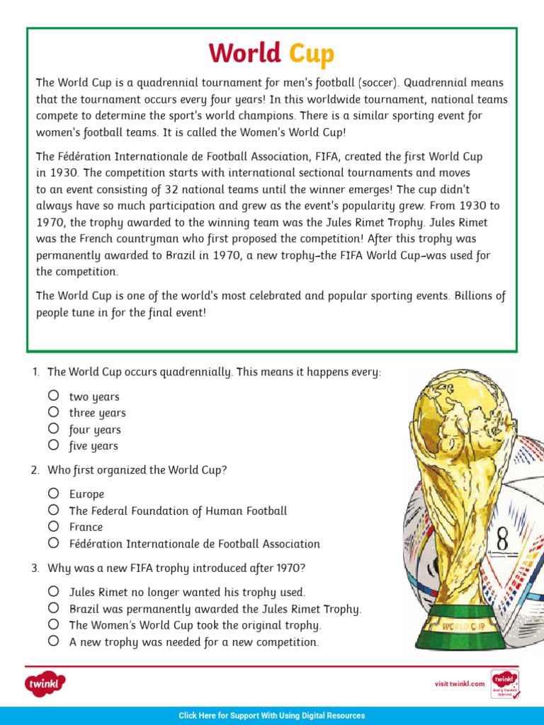 World Cup History and Facts | PDF