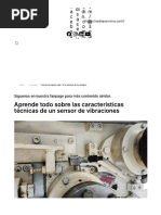 Sensor de Vibraciones VNB001: Especificaciones | PDF | Señal analoga | USB