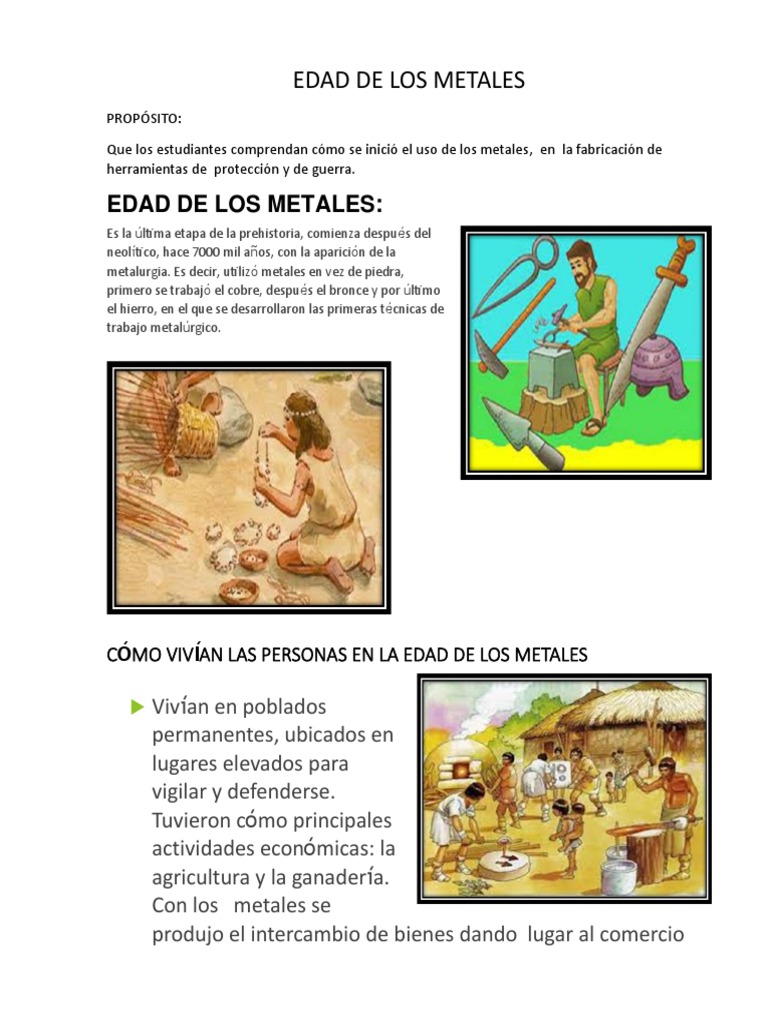 Edad de Los Metales | PDF | Ciencias sociales