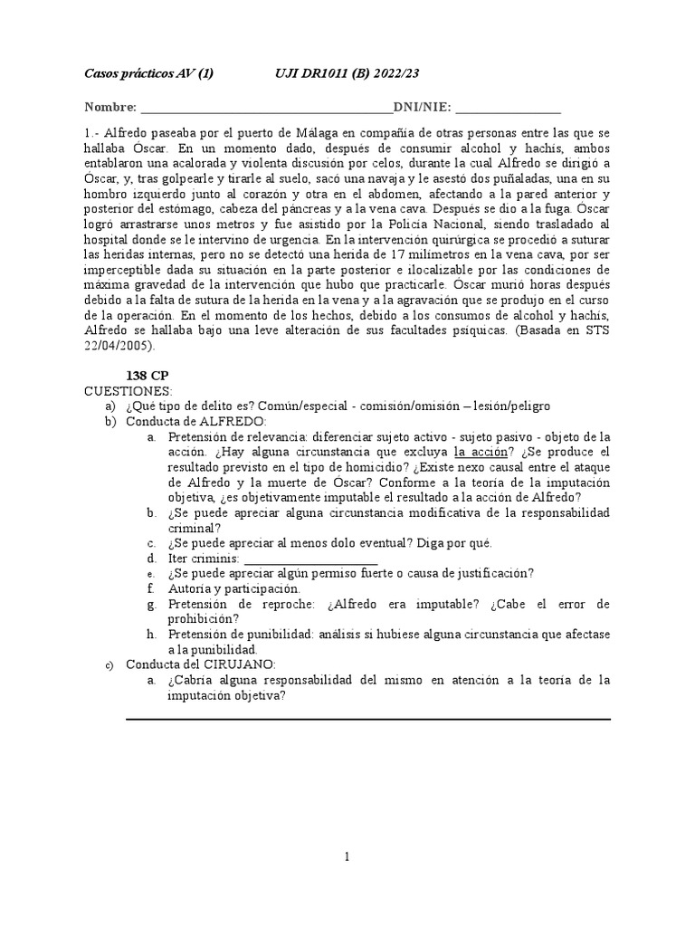 Caso Prã Ctico Av 1 2 | PDF