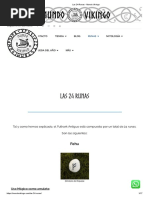 El Gran Libro de Las Runas y Su Magia | PDF | Runas | Alfabeto