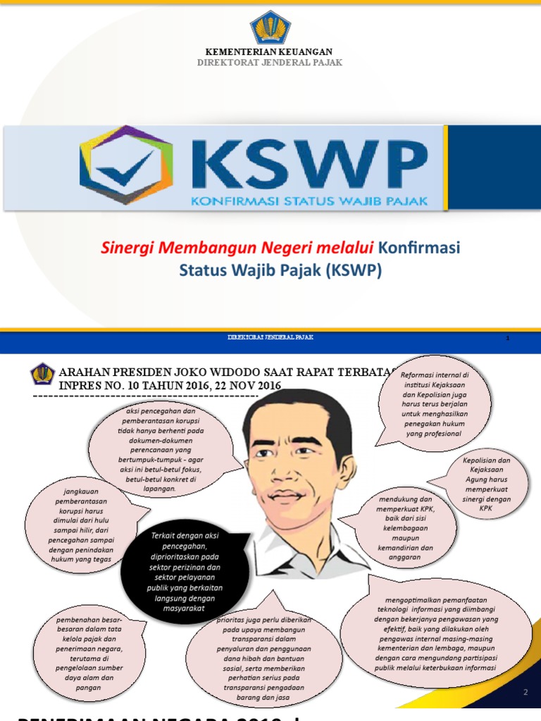 Sosialisasi KSWP | PDF | Pengelolaan Keuangan & Uang