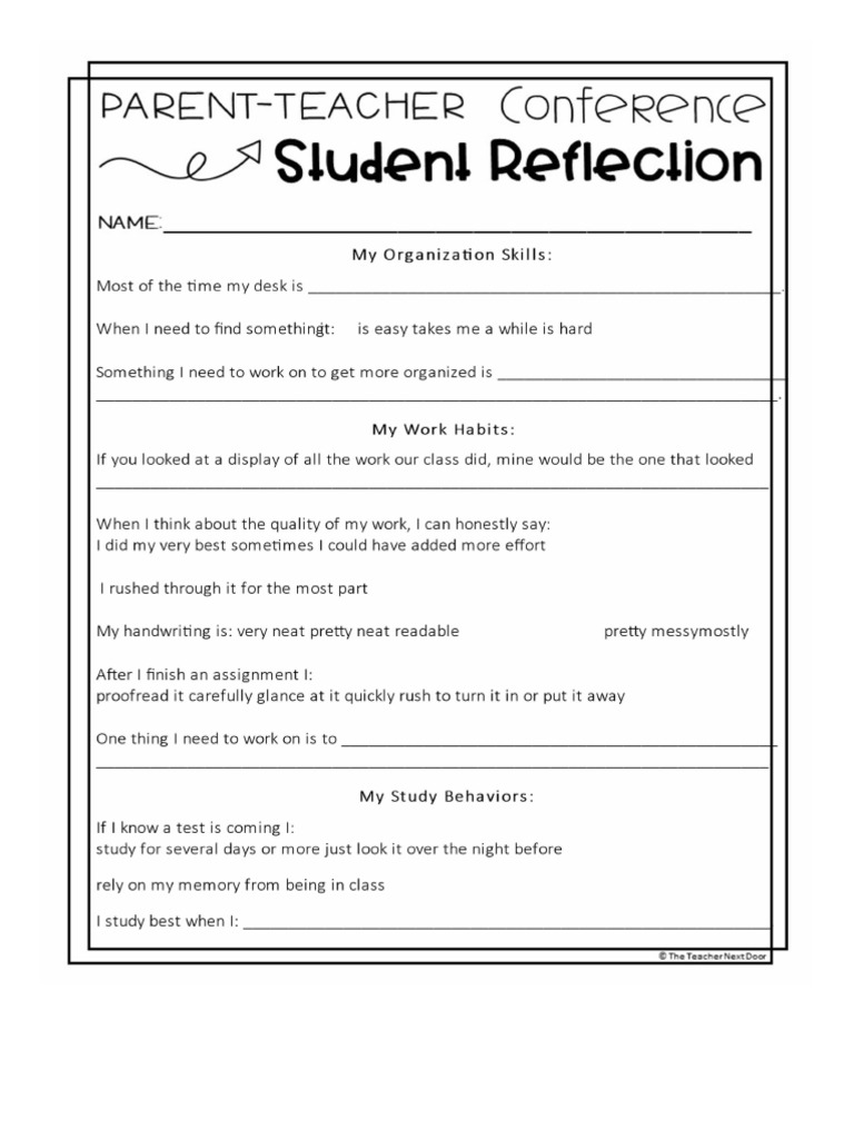 Parent Teacher Student Conferencing | PDF