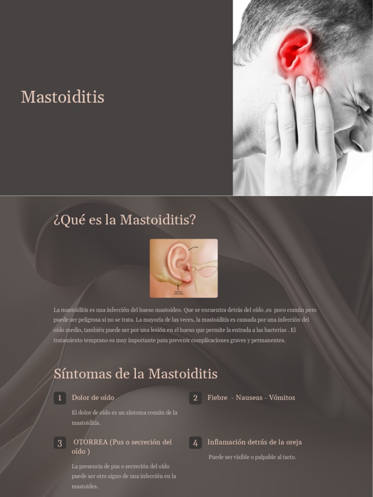NUEVO Power Mastoiditis | PDF | Infección | Síntoma