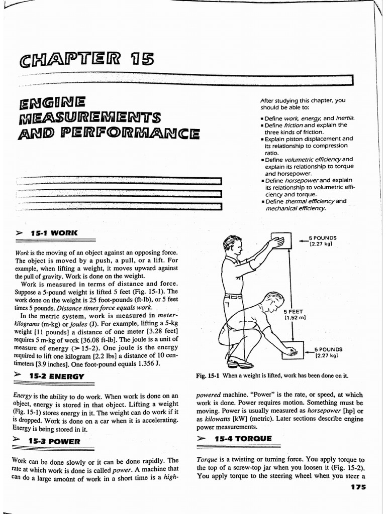 4 Engine Measurement and Performance | PDF