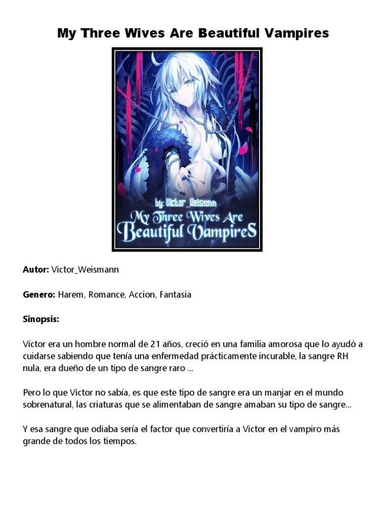My Three Wives Are Beautiful Vampires 1 - 30 | PDF | Vampiros | Dom