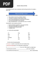 English Chunks & Templates | PDF | Fluency | Grammar