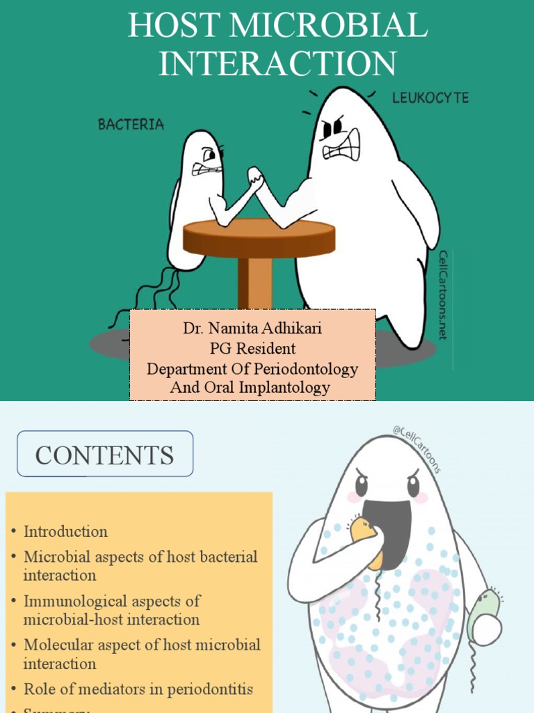 Host-Microbial Interactions in Periodontitis | PDF | Wellness | Science ...