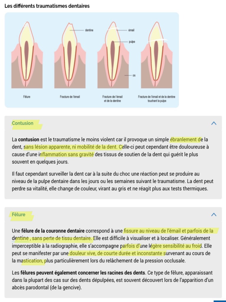 6.types Du Traumatismes | PDF