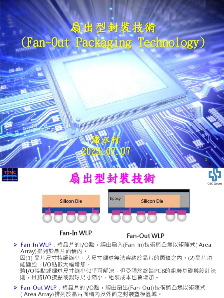 FO Wafer and Panel Level Packaging As Packaging Platform For ...