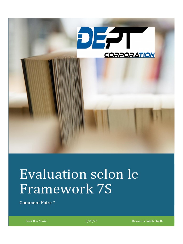 Une évaluation 7S [Comment Faire] | PDF