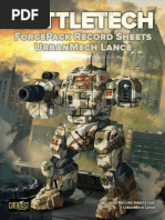 BattleTech Grinder Rules | PDF | Battle Tech