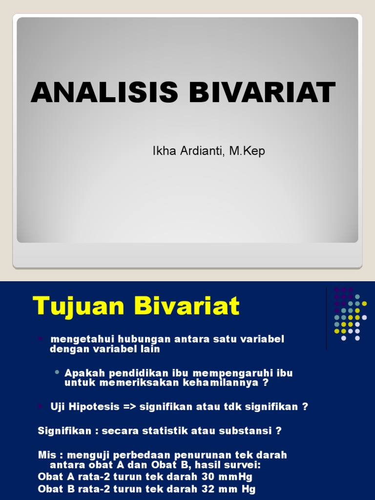 Analisis Bivariat | PDF