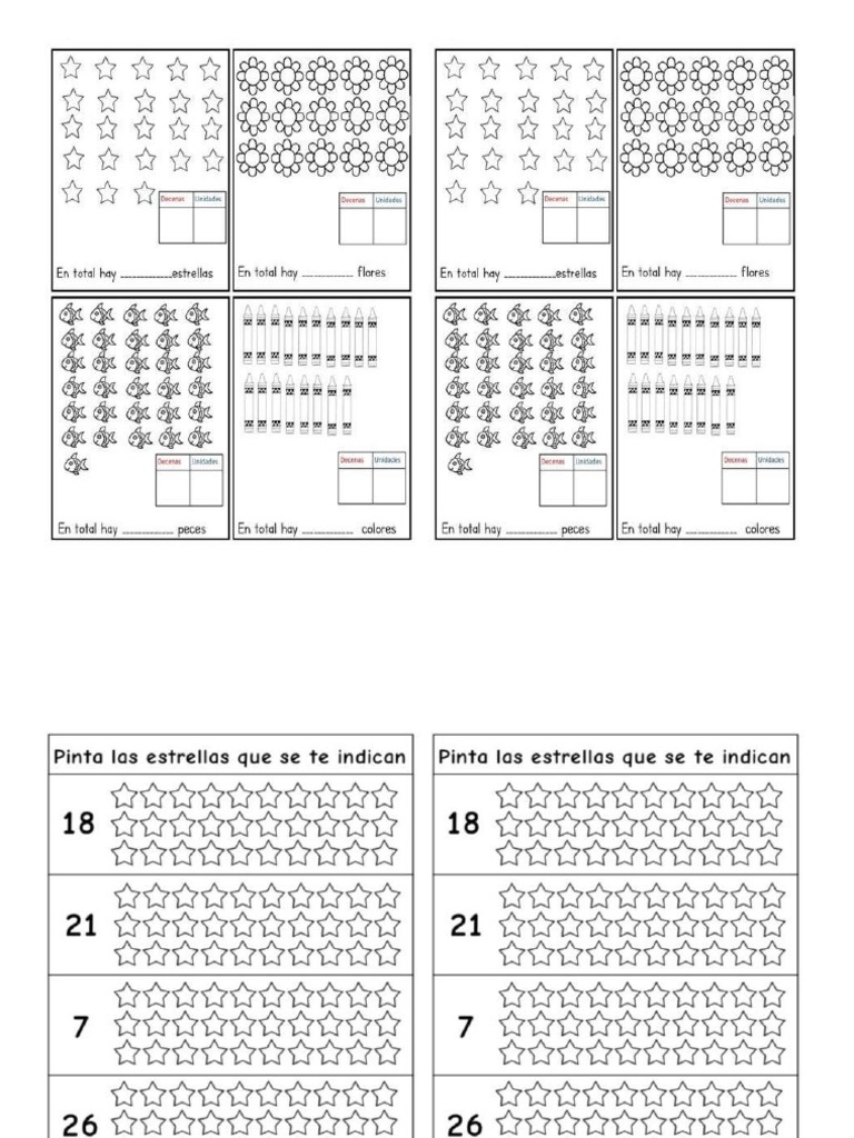 Decenas y Unidades | PDF