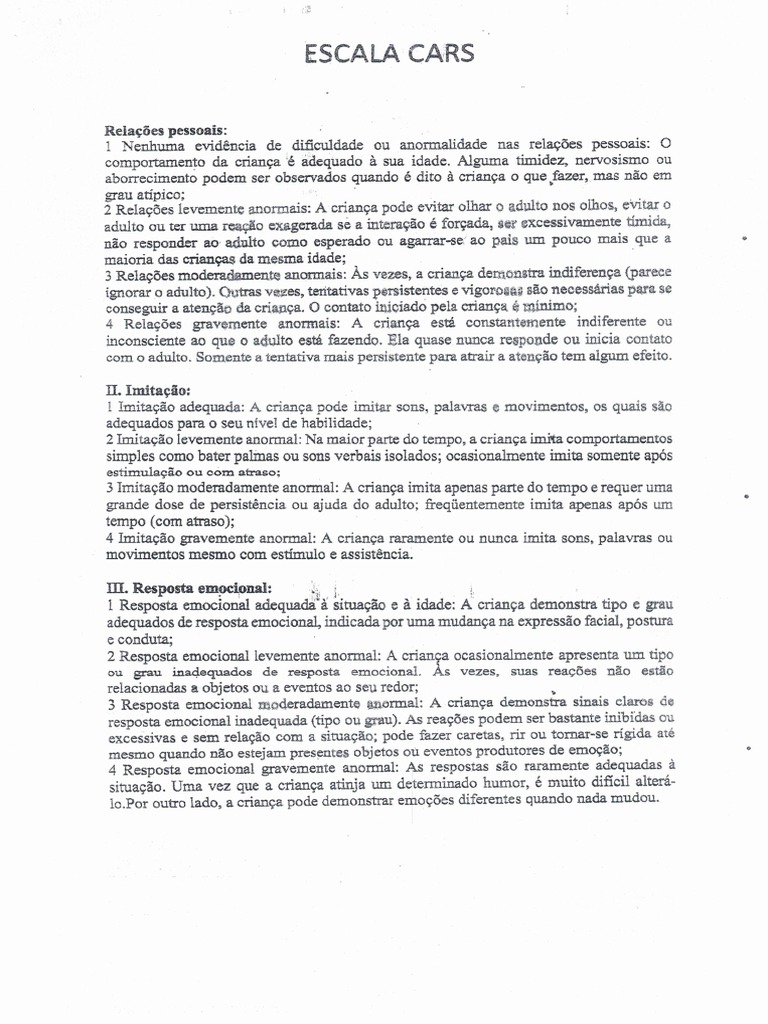 Escala Cars | PDF