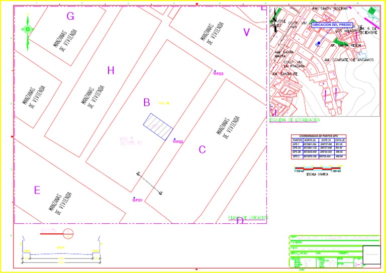 0_PLANO SAN JUAN DE LURIGANCHO - COMUNAS-Layout1 | PDF