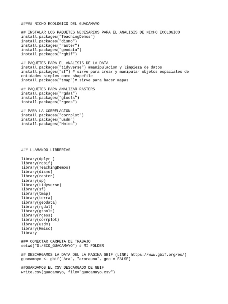 SCRIPT | PDF | Informática | Datos