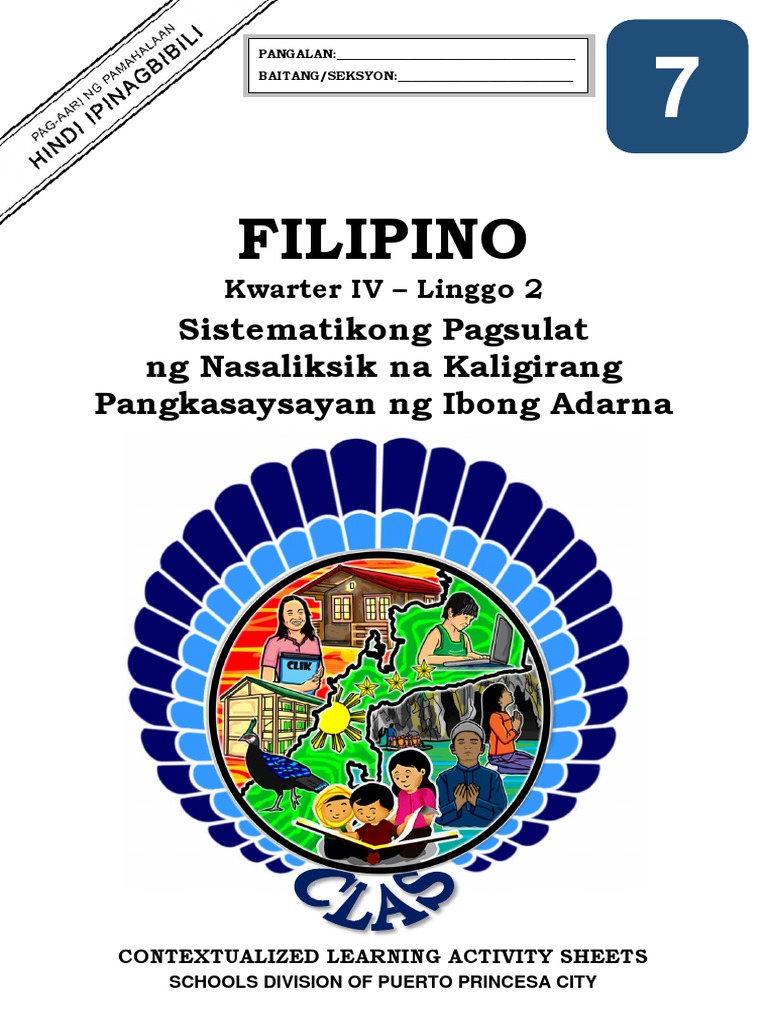 Filipino7 - q4 - Clas2 - Sistematikong Pagsulat NG Nasaliksik Na Kaligirang Pangkasaysayan NG ...