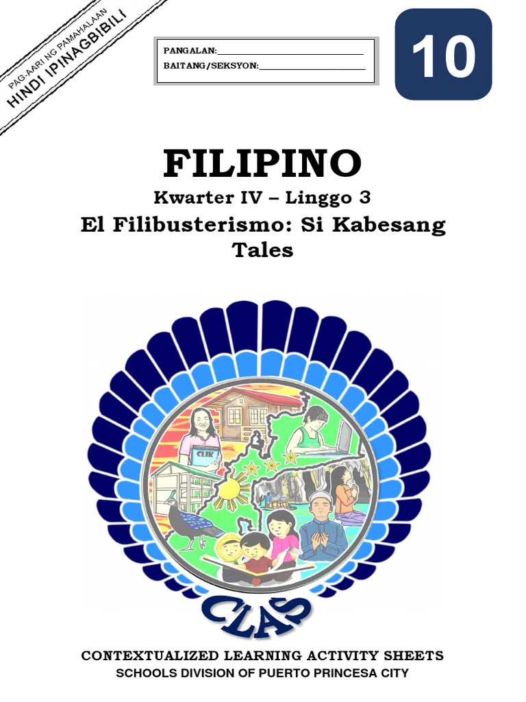 Fil10 - CLAS3 - SiKabesang Tales - v4 MAJA JOREY DONGOR | PDF