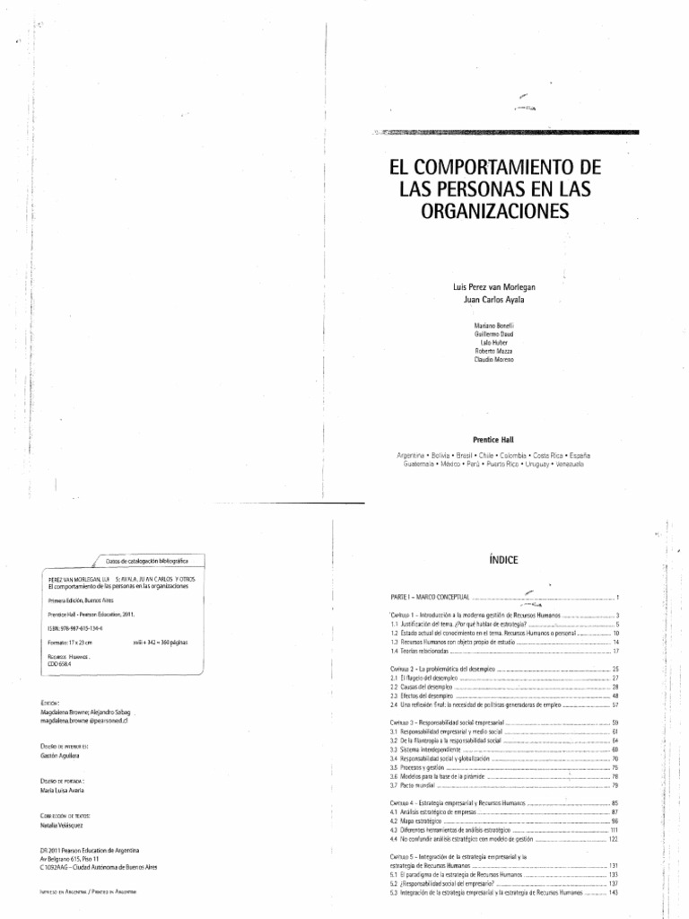 Elcomportamiento de Las Personas en Las | PDF | Conocimiento | Comportamiento