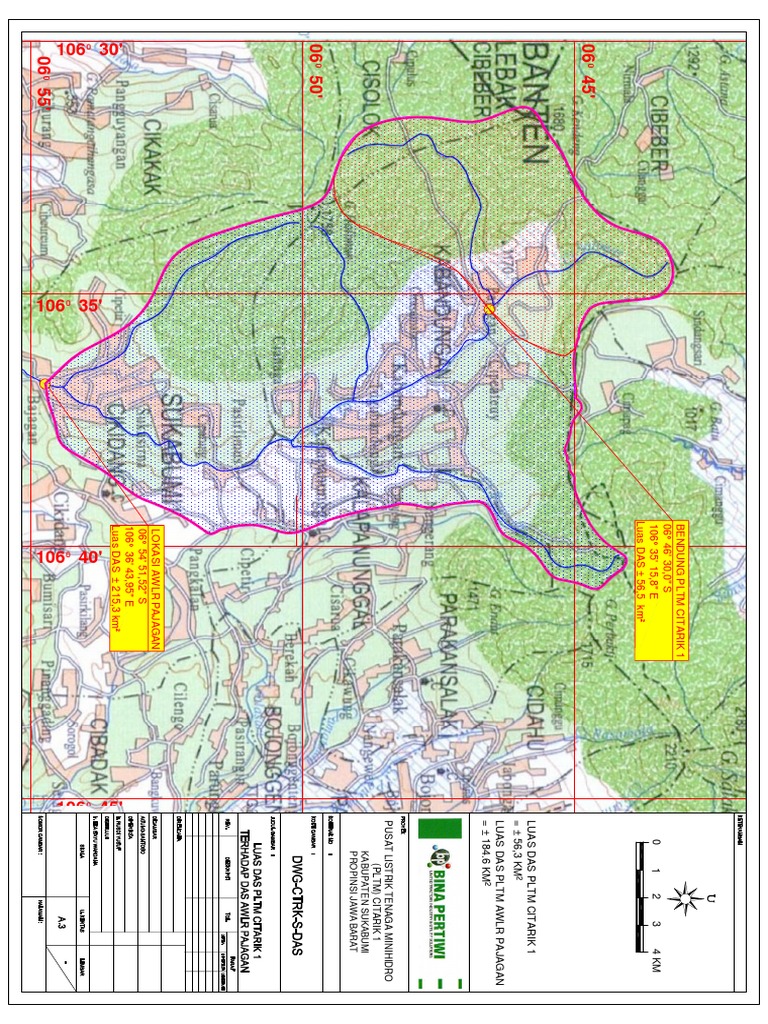 Peta Catchment Area Ld (1) | PDF