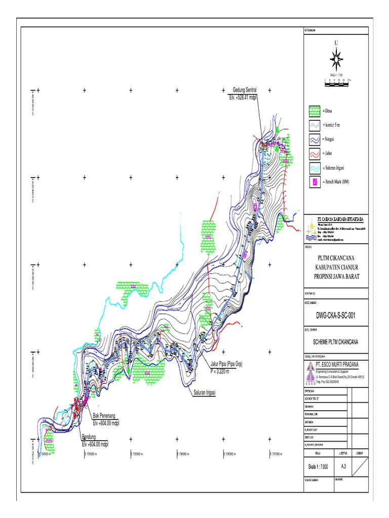 Peta Stack Out PLTM CIKANCANA-1.LAY | PDF
