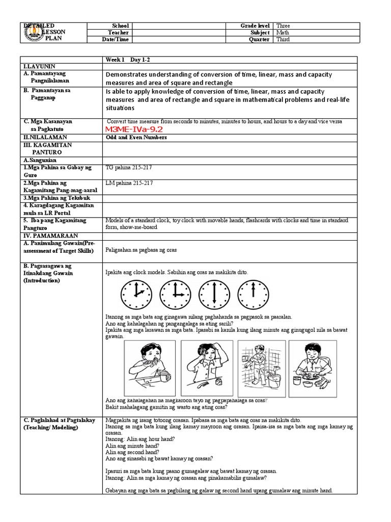 Math-3-Quarter-4-Week-1 | PDF