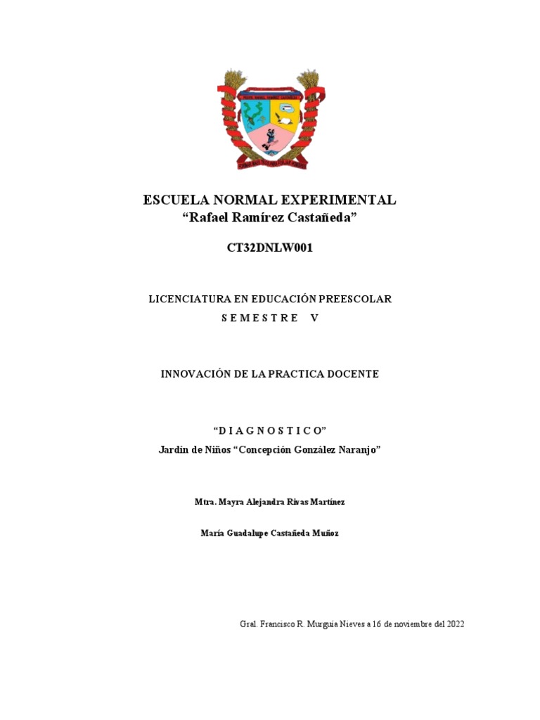 Escuela Normal Experimental "Rafael Ramírez Castañeda": CT32DNLW001 ...