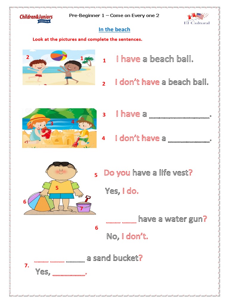 WORKSHEET CLASS 2 | PDF