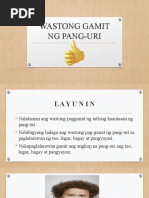 Mga Panagano NG Pandiwa | PDF