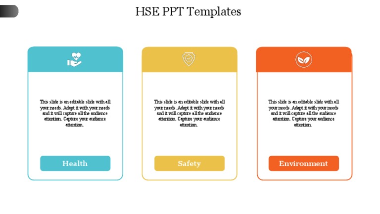 Editable HSE PPT Templates | PDF