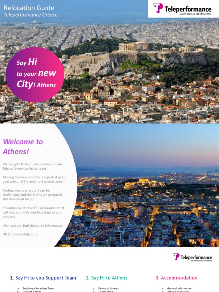 Athens Relocation Guide for Employees | PDF | Cost Of Living | Athens