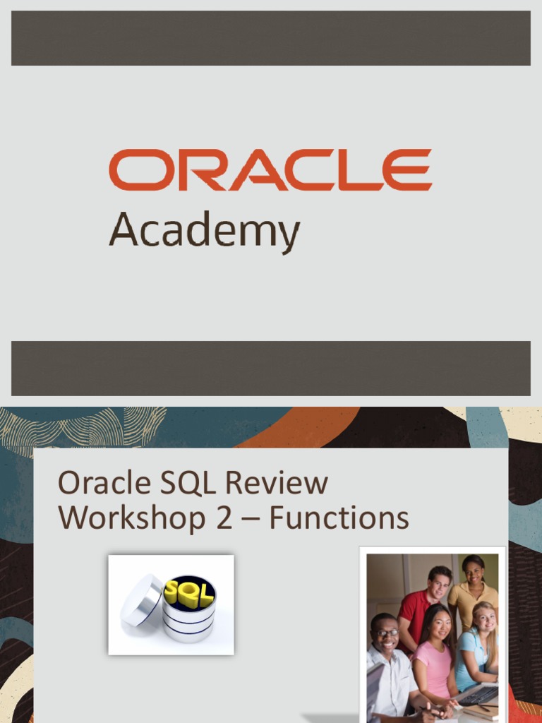 Workshop 2 SQL Functions Review | Download Free PDF | Sql | Information Retrieval