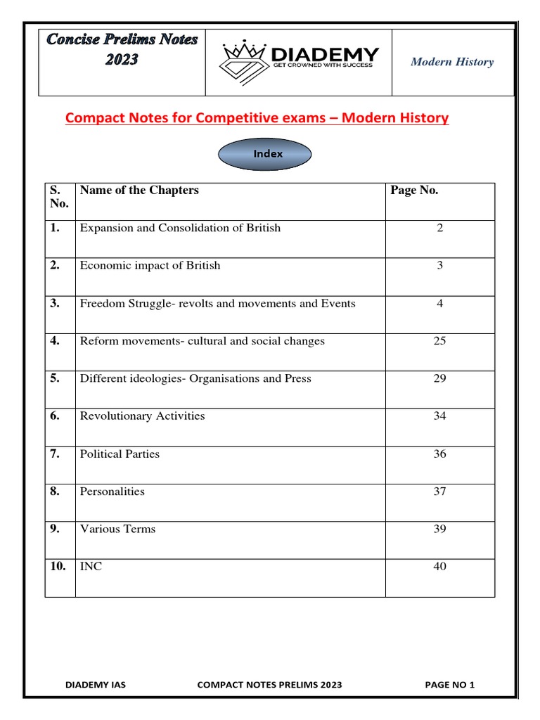 Modern History | PDF
