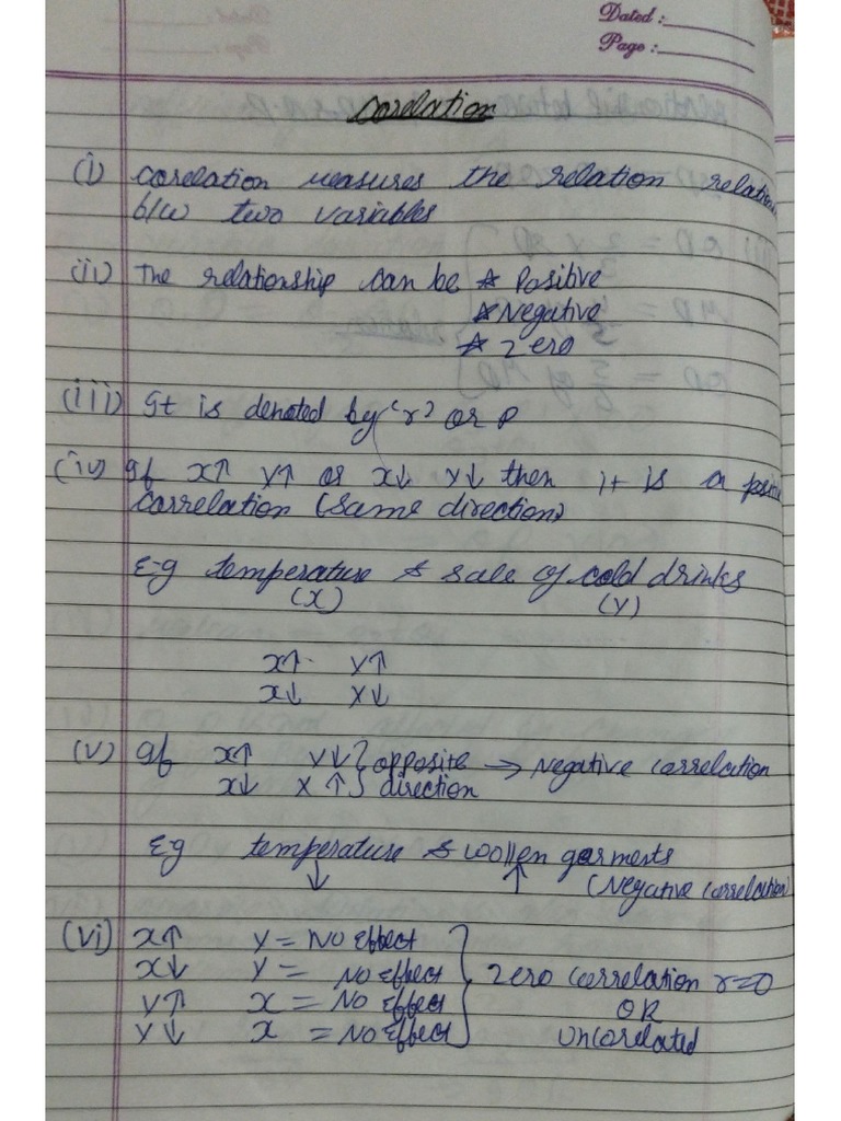 Correlation Assignment Pdf