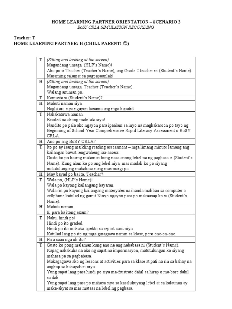 Sample-HLPO-Scenario-2-Simulation-Script | PDF